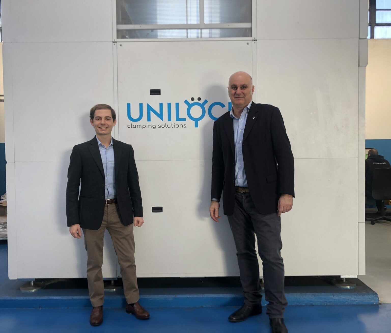 University students visiting Unilock - Unilock